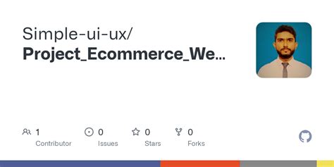 Github Simple Ui Ux Project Ecommerce Website