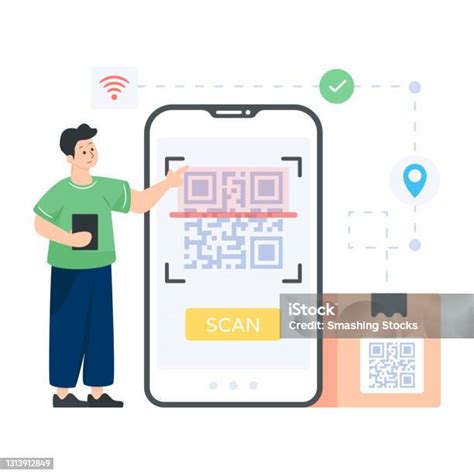 Qr 코드 스캔 Qr코드에 대한 스톡 벡터 아트 및 기타 이미지 Qr코드 무선 기술 바코드 Istock