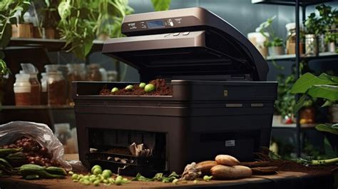 Premium Photo Automated Kitchen Composting Systems For Waste