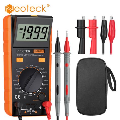 Neoteck Lcr Meter Lcr Multimeter Tester For Capacitance Resistance Inductance Measuring Meter