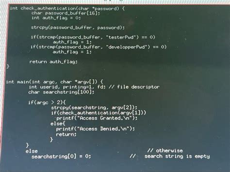 Solved Int Checkauthenticationchar Password Char
