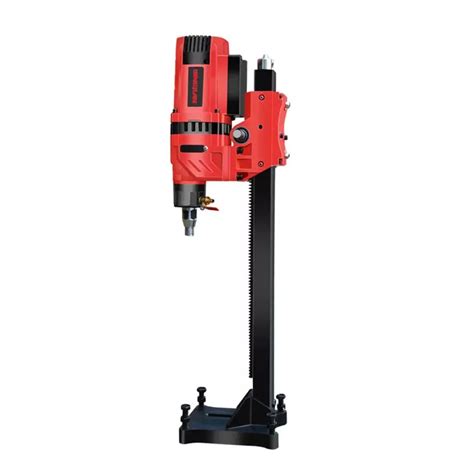 180mm 휴대용 다이아몬드 코어 드릴 콘크리트 드릴링 머신 2300w 전동 공구 강화 스탠드 및 드릴 비트 포함기구 부품