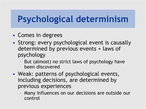 Ppt Free Will And Determinism Powerpoint Presentation Free Download