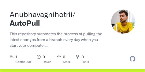 GitHub Anubhavagnihotrii AutoPull This Repository Automates The