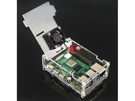 Cmu Raspberry Pi 4b Clr Enclfan Communica Part No Cmu Raspberry Pi