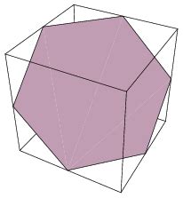 Making A Hexagon Using A Cube Minecraft Map