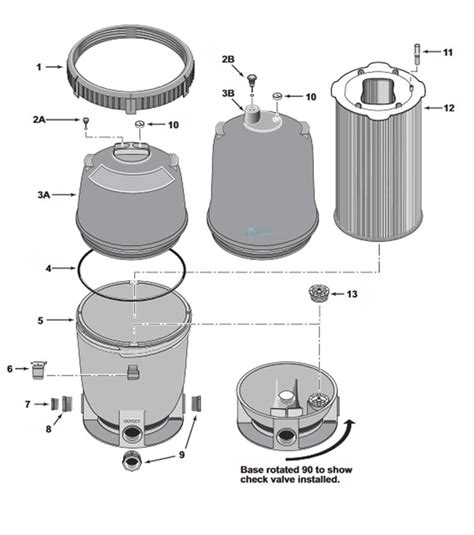 Sta Rite Plm Series Above Ground Modular Media Filter System 150 Sq Ft With 1 5hp Pump 3