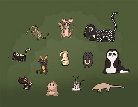 Forest Critters By Dinkleton On Deviantart