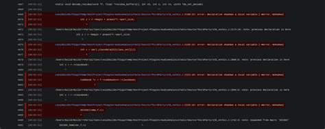 [suggestion] stb vorbis declaration shadows a local variable clang