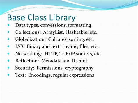 Ppt Microsoftnet Framework Powerpoint Presentation Free Download Id2052327