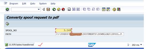 Convert Spool Request Otf Script Into Pdf Sapcodes