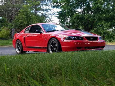2003 Ford Mustang Mach 1 With 17x9 American Racing Torq Thrust Ii And