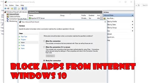 How To Block Apps From Internet In Firewall Windows YouTube