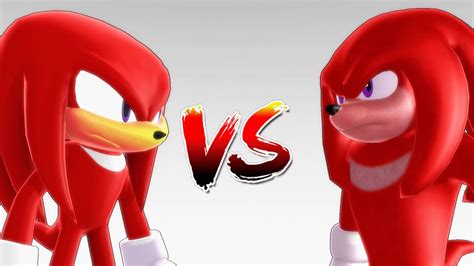 Modern Knuckles Vs Movie Knuckles Teaser Trailer Game Sonic