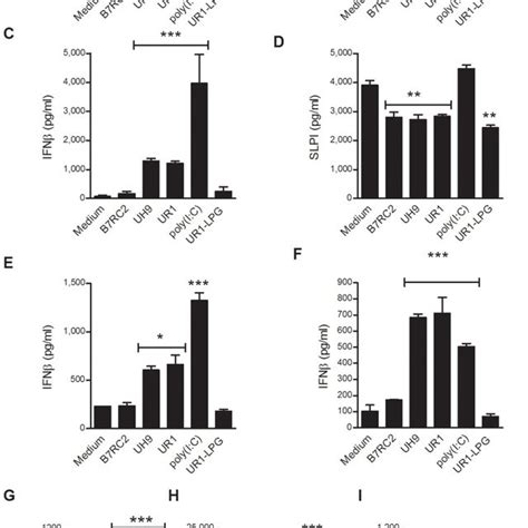 Endocervical A D Ectocervical F I And Vaginal E G Epithelial