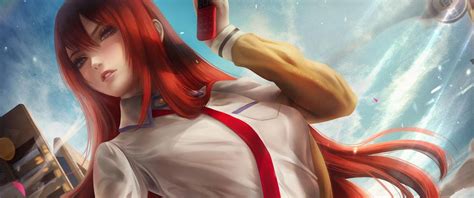牧濑红莉栖kurisu Makise 3440x1440带鱼屏壁纸 壁纸爱好者