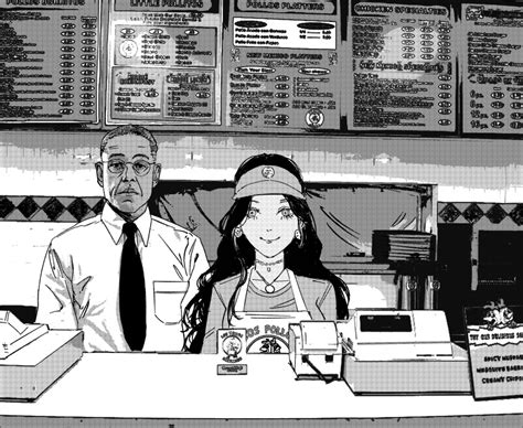 Safebooru 1boy 1girl Absurdres Apron Bald Black Hair Breaking Bad