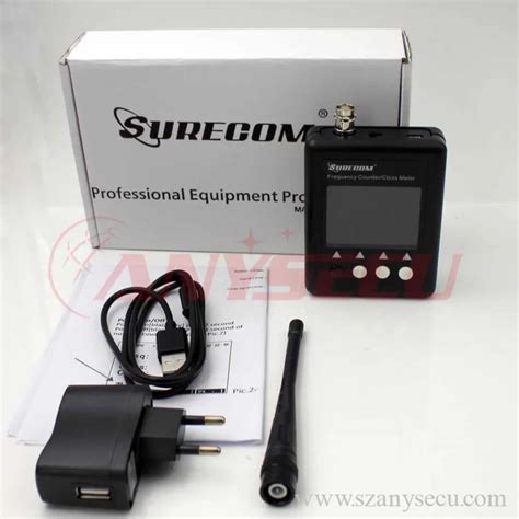 Surecom Frequency Meter Sf401 Plus Frequency Counter 27mhz 3000mhz