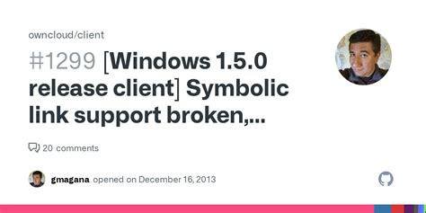 Windows 150 Release Client Symbolic Link Support Broken Server