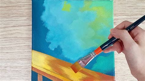 하얀꽃 그리는 방법 아크릴화 힐링영상 Youtube