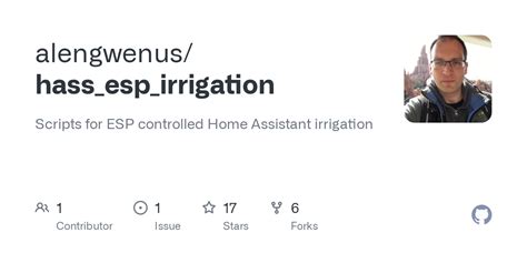 Github Alengwenushassespirrigation Scripts For Esp Controlled Home Assistant Irrigation