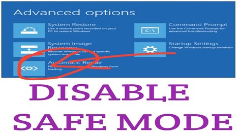 how to came out from safe mode in windows how to disable safe mode in windows 8 8 1 7 10 pr