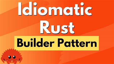 Marco Fornasiero On Linkedin Idiomatic Rust Builder Pattern