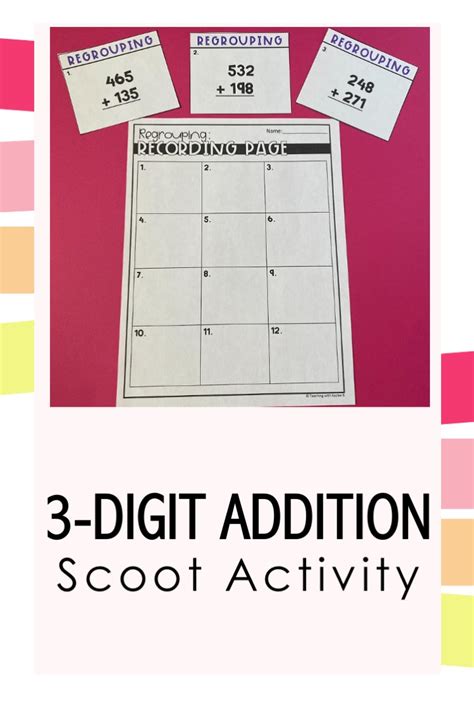 How To Best Teach The Regrouping Method With 3 Digit Addition