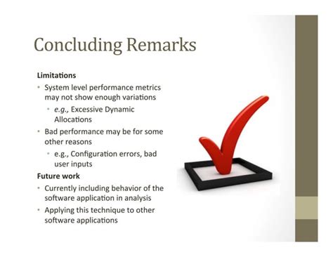 Towards Detecting Performance Anti Patterns Using Classification Techniques Ppt