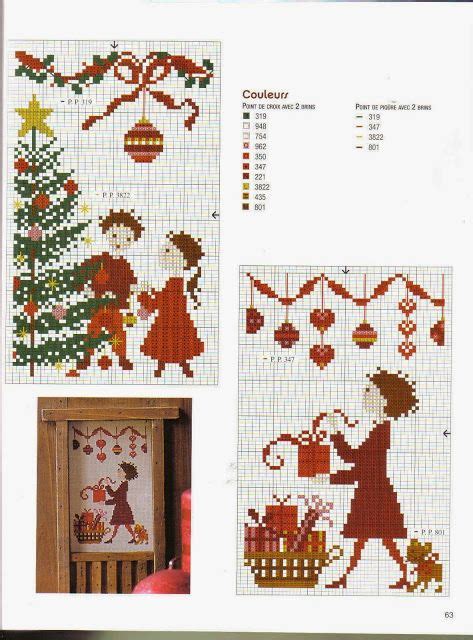 Новогодние миниатюры от Les Brodeuses Parisiennes 2007 год Рождественская вышивка крестом