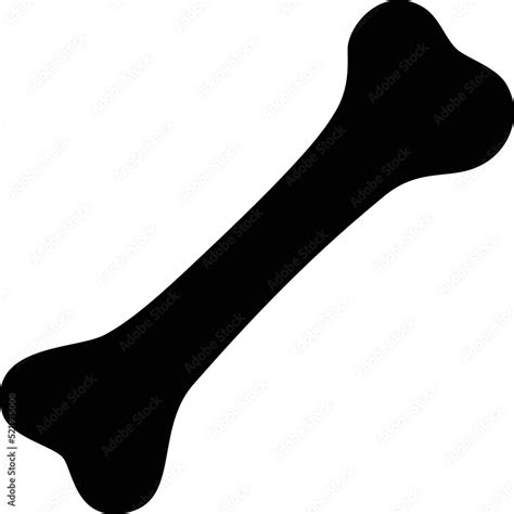 Tibia Bone Flat Vector Icon For Apps And Websites Stock Vector Adobe