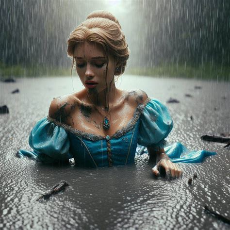 Cinderella Sinks In Rainy Swamp By Chryslerfire On Deviantart