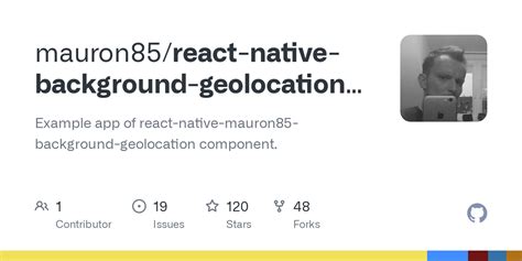 Github Mauron85react Native Background Geolocation Example Example App Of React Native