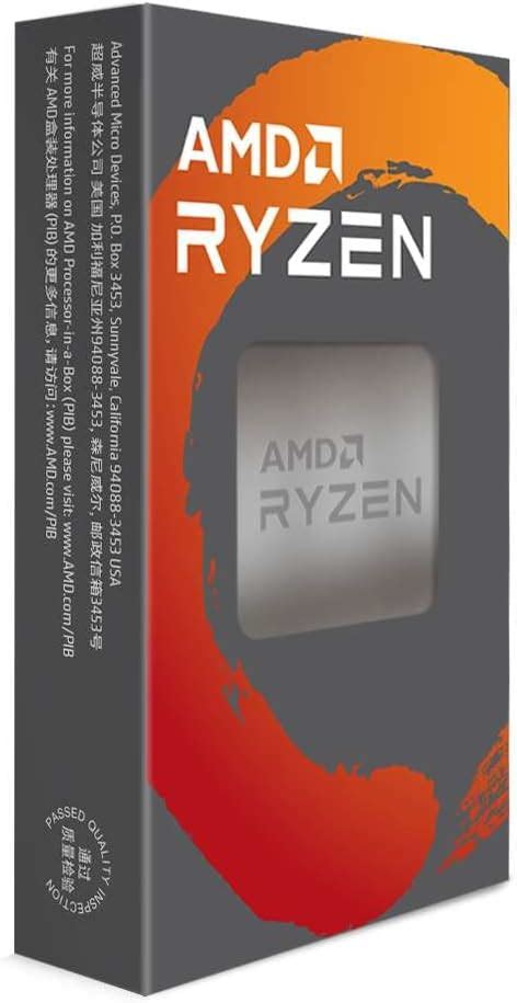 Amazon Com AMD Ryzen GHz Core AM Desktop Processor Boxed