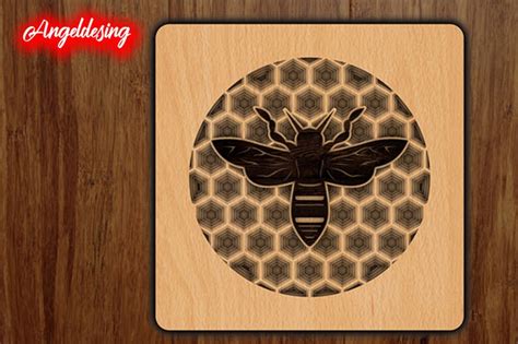 Multilayer Honeycomb File Cdr Dxf Svg Eps Laser Cut And Cnc Etsy