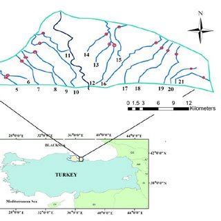 Study Area And Sampling Points Download Scientific Diagram