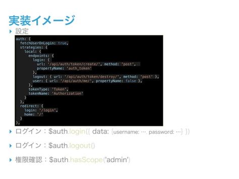 2018 06 06 Nuxtjs Auth With Django Rest Framework PPT