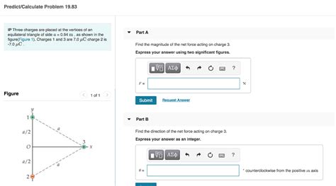 Solved Predict Calculate Problem 19 83 Part A IP Three Chegg Com