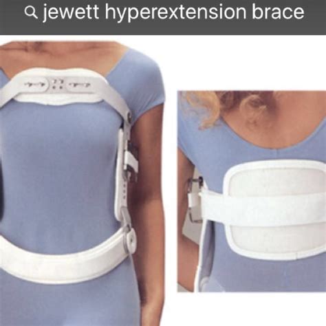 Jewett Hyperextension Brace Health And Beauty Hand And Foot Care On Carousell