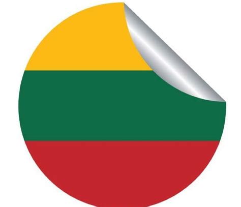 리투아니아 국기 아이콘 Eps Ai Uidownload
