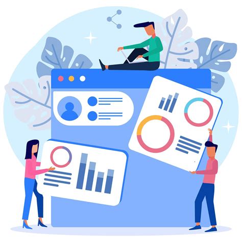 Illustration Vector Graphic Cartoon Character Of Statistical Analysis 5374397 Vector Art At Vecteezy