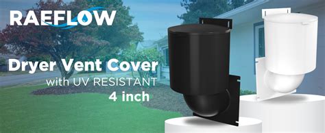Dryer Vent Cover 4 Inch With Uv Resistant Outdoor Dryer