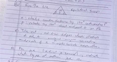 Solved For The Tile Equilateral Triangle Alpha Rotate