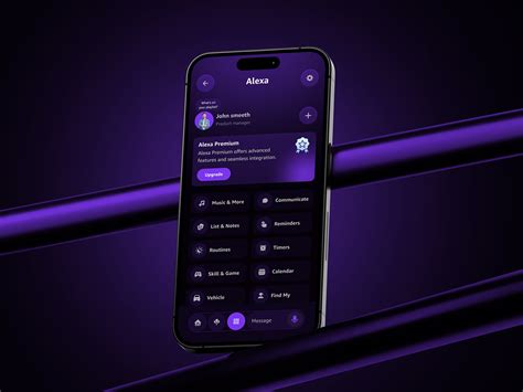 Amazon Alexa Voice Assistant Mobile App 11 Images Behance