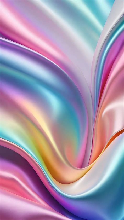 Holographic Satin Wallpaper Holographic Colours Satin Wallpaper Silk