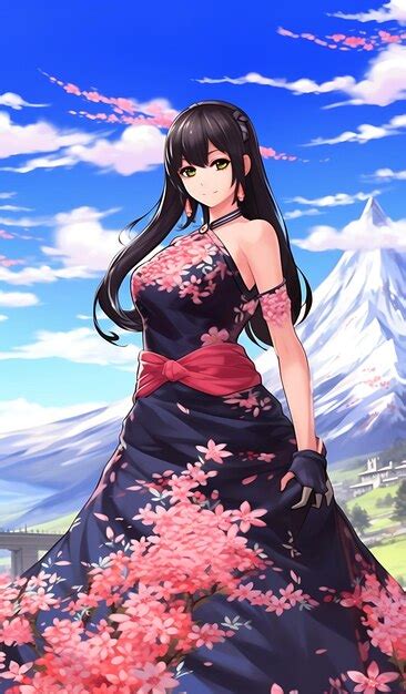 Premium Photo Beautifull Japanese Girl Mobile Wallpaper