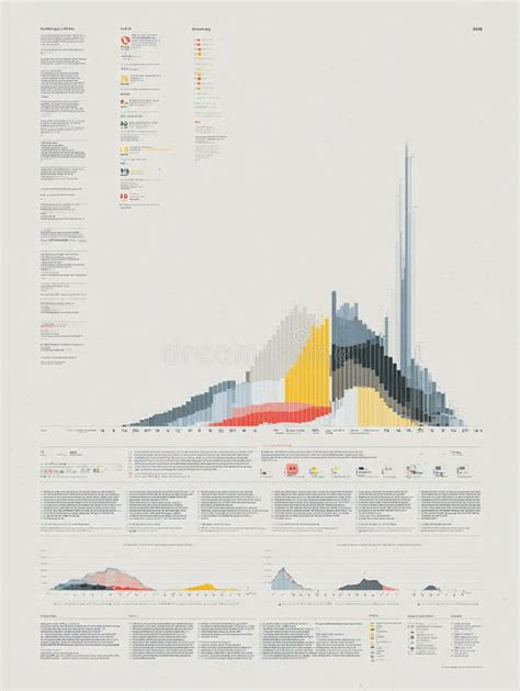 Detailed Data Visualization With Stacked Area Charts And Annotations