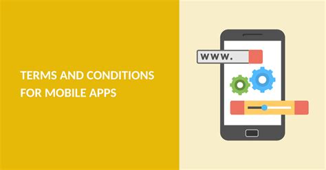 Terms And Conditions For Mobile Apps [free Template]