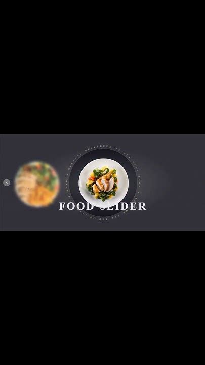 slider food html and css and javascript programming htmlcssjavascript html youtube