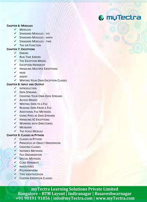 Python Scripting Training In Bangalore By Mytectra Pptx Programming